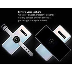 Samsung Galaxy S10+ Plus G975U, 4G LTE, US Version, 128GB, 8GB, White - Unlocked