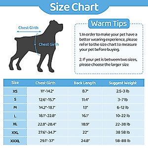 MIGOHI Dog Surgery Recovery Suit, Anti Licking Recovery Suit for Female Male Dogs Cats, Spay Neuter Dog Onesie After Surgery, Professional Dog Surgical Suit Cone Alternative for Abdominal Wounds