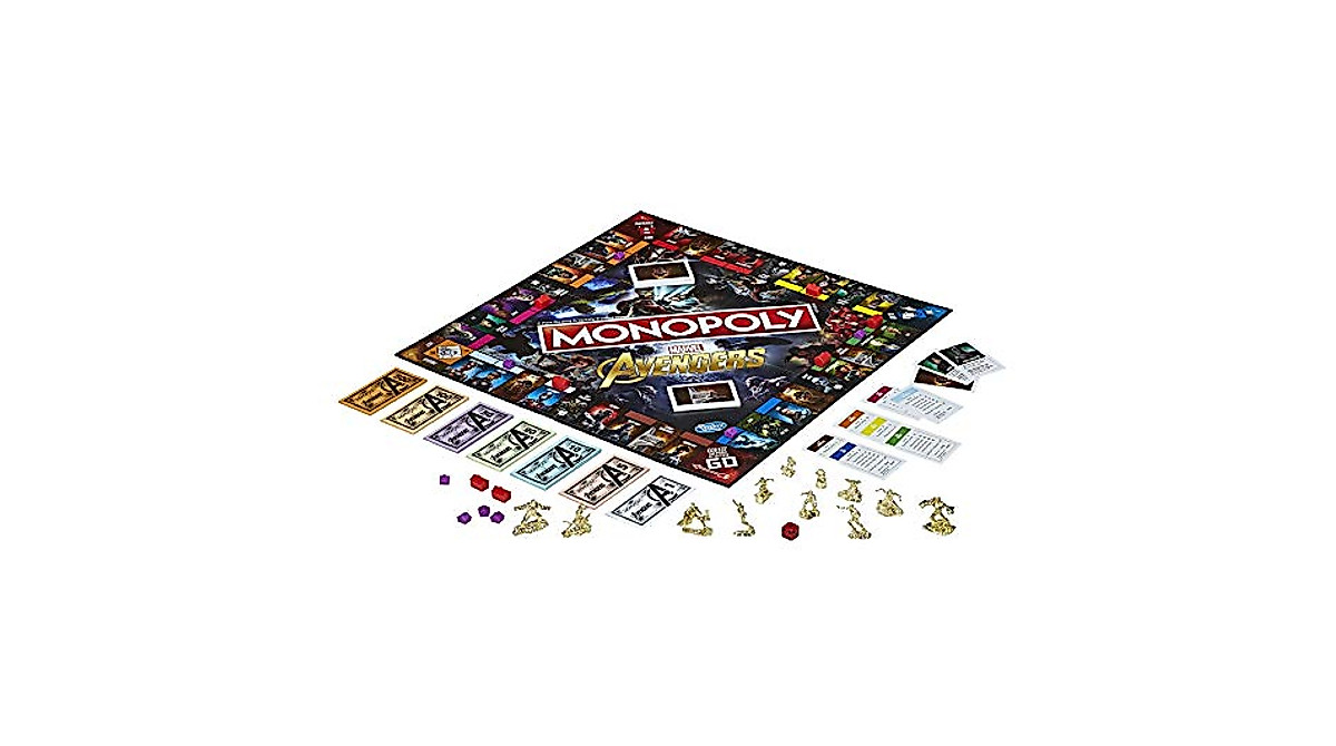 Monopoly Marvel Avengers Edition: Collect Heroes, Battle Thanos!