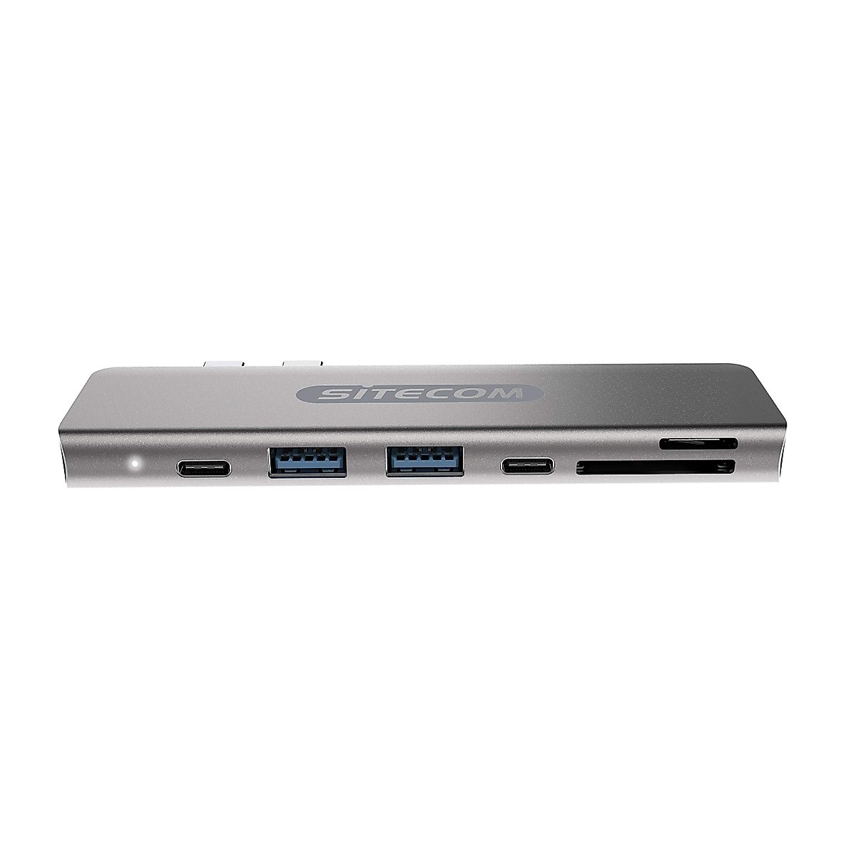 Sitecom CN-391 Dual USB-C Multiport Adapter for MacBook Pro - 2X USB-C to 1x HDMI + 2X USB 3.1 + USB-C 3.1 + UBS-C 3.1 Power Delivery