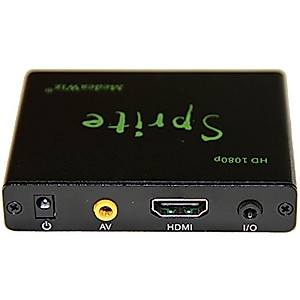 MedeaWiz® DV-S1 Sprite® Looping HD Media Player – Seamless Audio Video Auto Repeater 1080p 60Hz HDMI, NTSC and PAL Outputs – Trigger Input and Serial Control