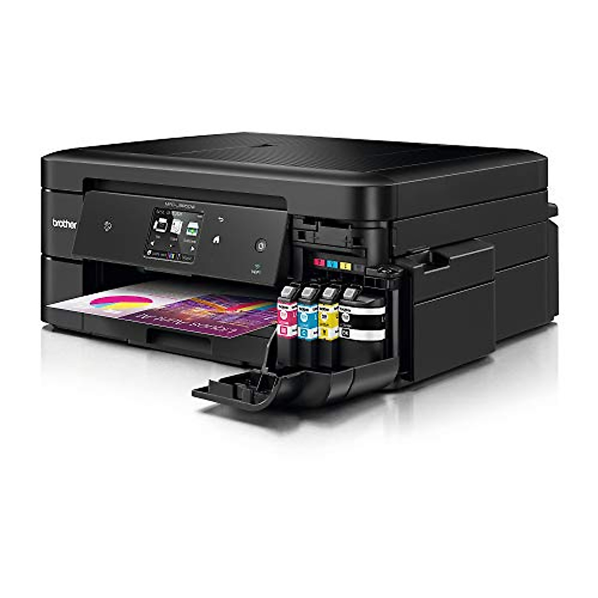 Brother MFC-J985DW Inkjet Multifunction Printer - Color - Plain Paper Print - Desktop - Copier/Fax/Printer/Scanner - 6