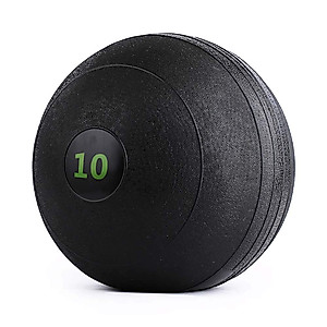 Rage Fitness Slam Ball, Ideal for Cross Training, Core Exercises, Plyometric and Cardio Workouts, black (CF-SB310)