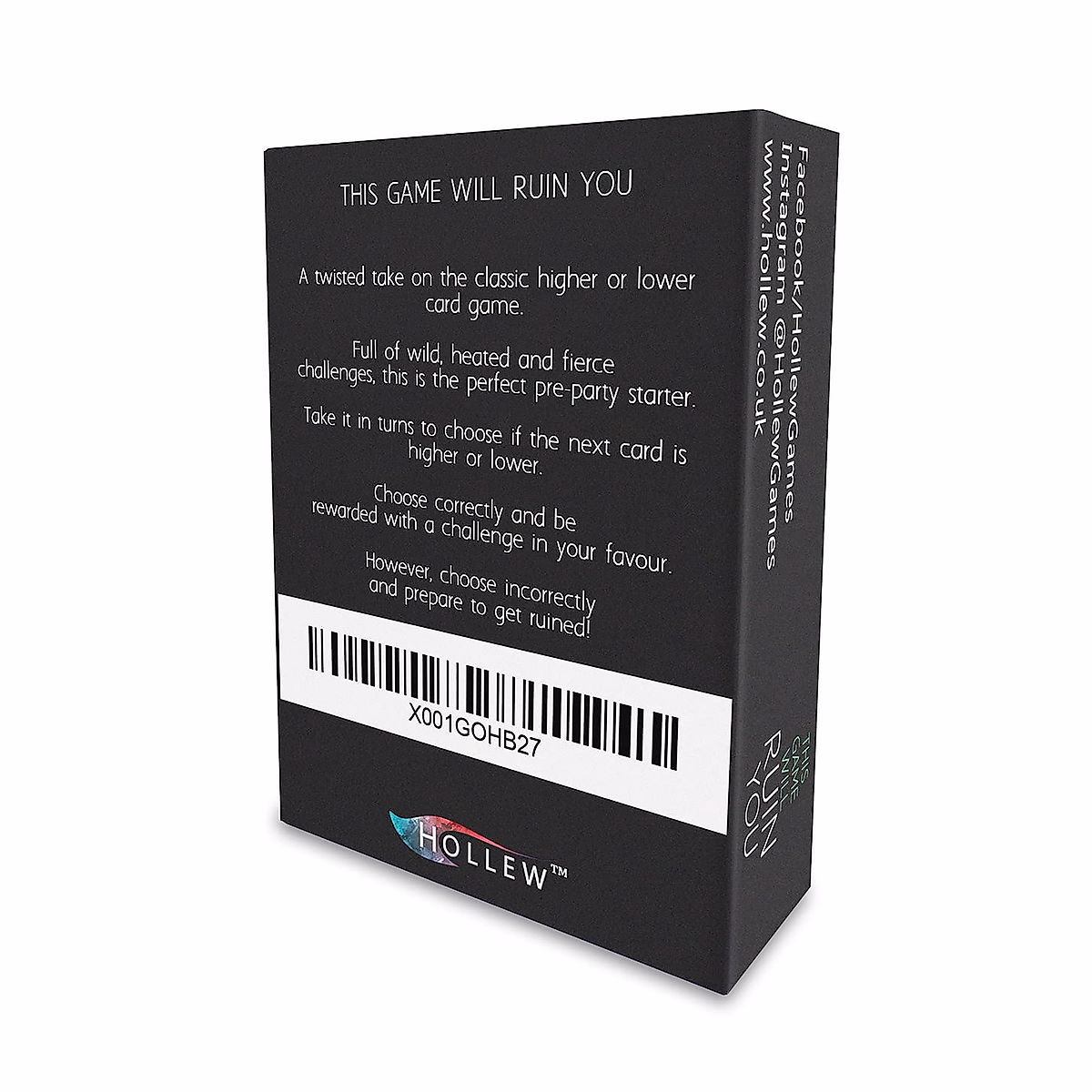 This Game Will Ruin You Vol 1 - Card Games for Adults & Bachelorette Parties - Party Games for College Students & Fun Adult Game Night Ideas - Board Games for Groups & Couples or 21st Birthday Gift