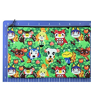 Barefoot Sewing Batman Fabric Pencil Case or Cosmetic Bag - Hand Made in the USA - 8” x 5” Zipper Pouch Made With Licensed Fabric