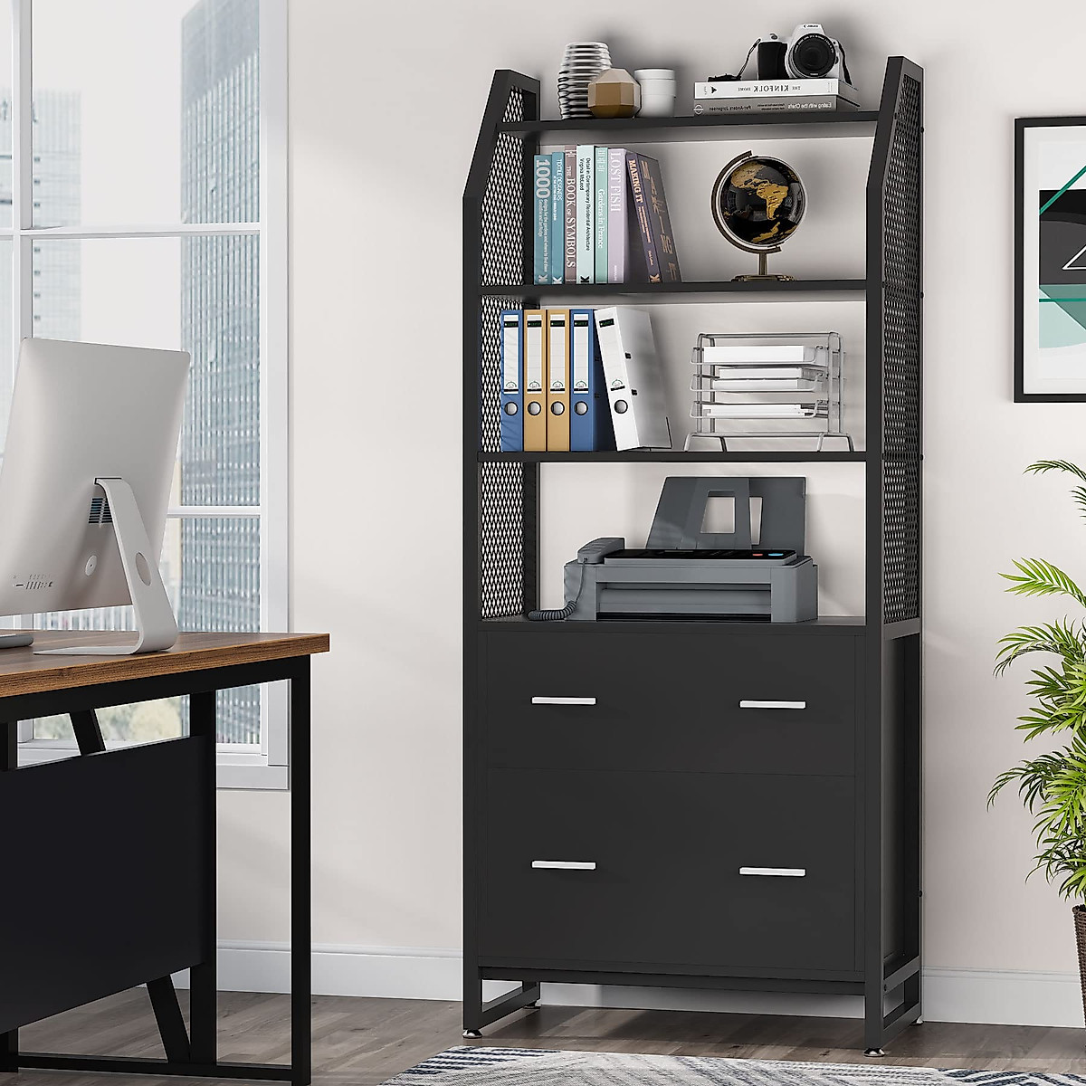 LITTLE TREE 2 Drawers Vertical Office File Cabinet