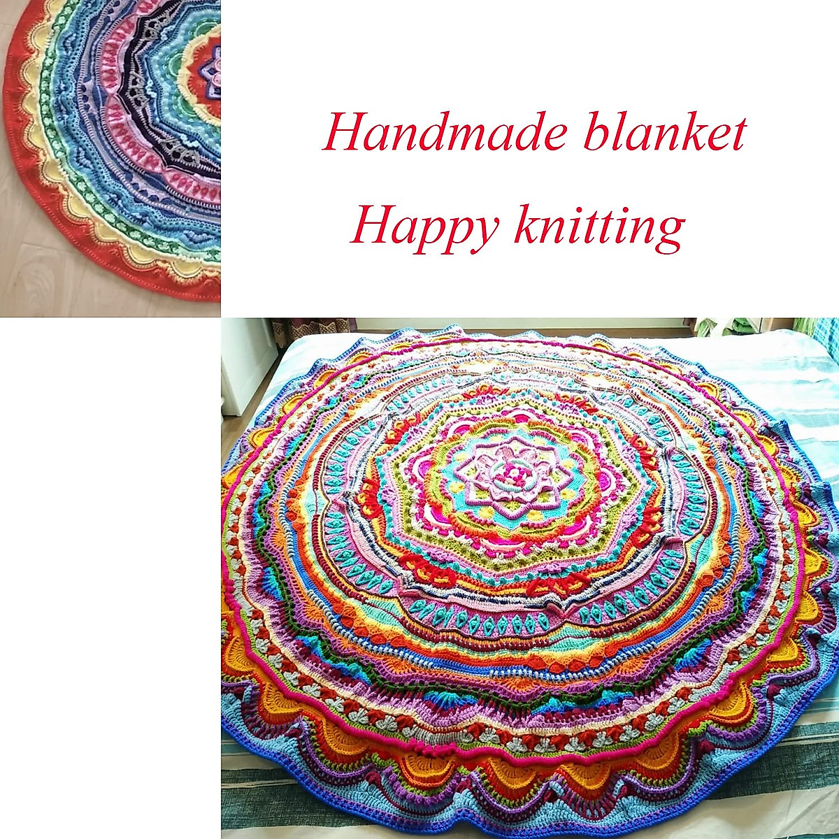 Golo Cotton Yarn for Weaving, Sewing - Pink & Purple Cone Yarn (6/2) for Blanket or Pattern