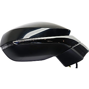 Kool Vue Driver & Passenger Side Power Heated Mirrors for Lexus RX350 2016-2019 Manual Fold With Signal Light & Memory Paintable Canada Built Vehicle