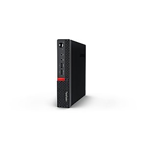 Lenovo ThinkCentre M625Q Thin Client Desktop Computer, AMD A9-9420e Processor, 4 GB DDR4 SDRAM, 128 GB SSD, ‎AMD Radeon R5 Graphics, Windows 10 Pro, 10TF002WUS, Black