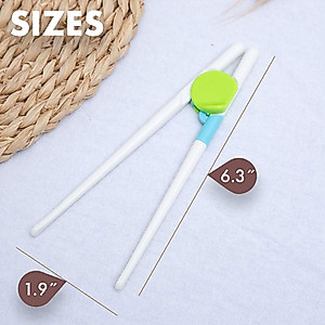 5 Pairs Easy to Use Cheater Training Chopsticks for Children and Adults Fashion Helper Training Toy Reusable Kids Learnings Chopstick