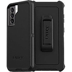 OtterBox DEFENDER SERIES Case & Holster for Samsung Galaxy S21 5G - Black