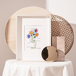 Wall Art Print Picasso Print, Picasso Bouquet of Peace Art Print, Picasso Poster, Pablo Picasso Flowers Lithograph, Vintage Poster, Exhibition Poster #PP31 11x17 Inches