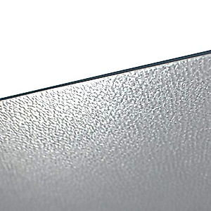 "Floortex Polycarbonate Chair Mat with Lip 48"" x 60"" for Hard Floors", clear (FR1215219LR)