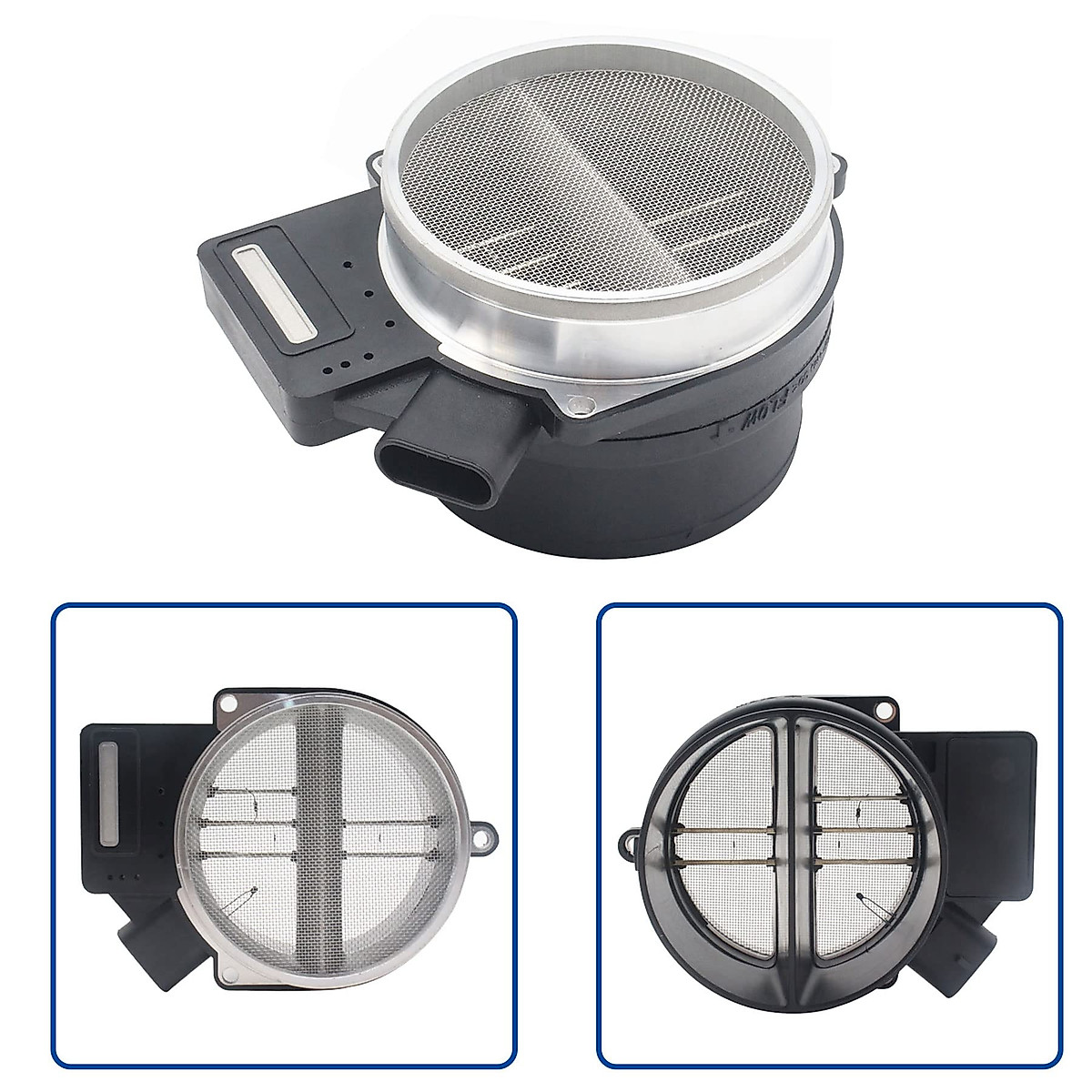 AdvanEX Mass Air Flow Sensor MAF Compatible with Chevrolet Silverado Suburban Escalade Tahoe Yukon 99-07 /Cadillac Rainier Deville Eldorado 00-05 /Pontiac 05-06 Replaces OE 213 4160 25318411 86-8411