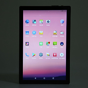 Tablet PC 6GB RAM 256GB ROM 10 Inch Tablet Blue IPS Screen for Home (US Plug)