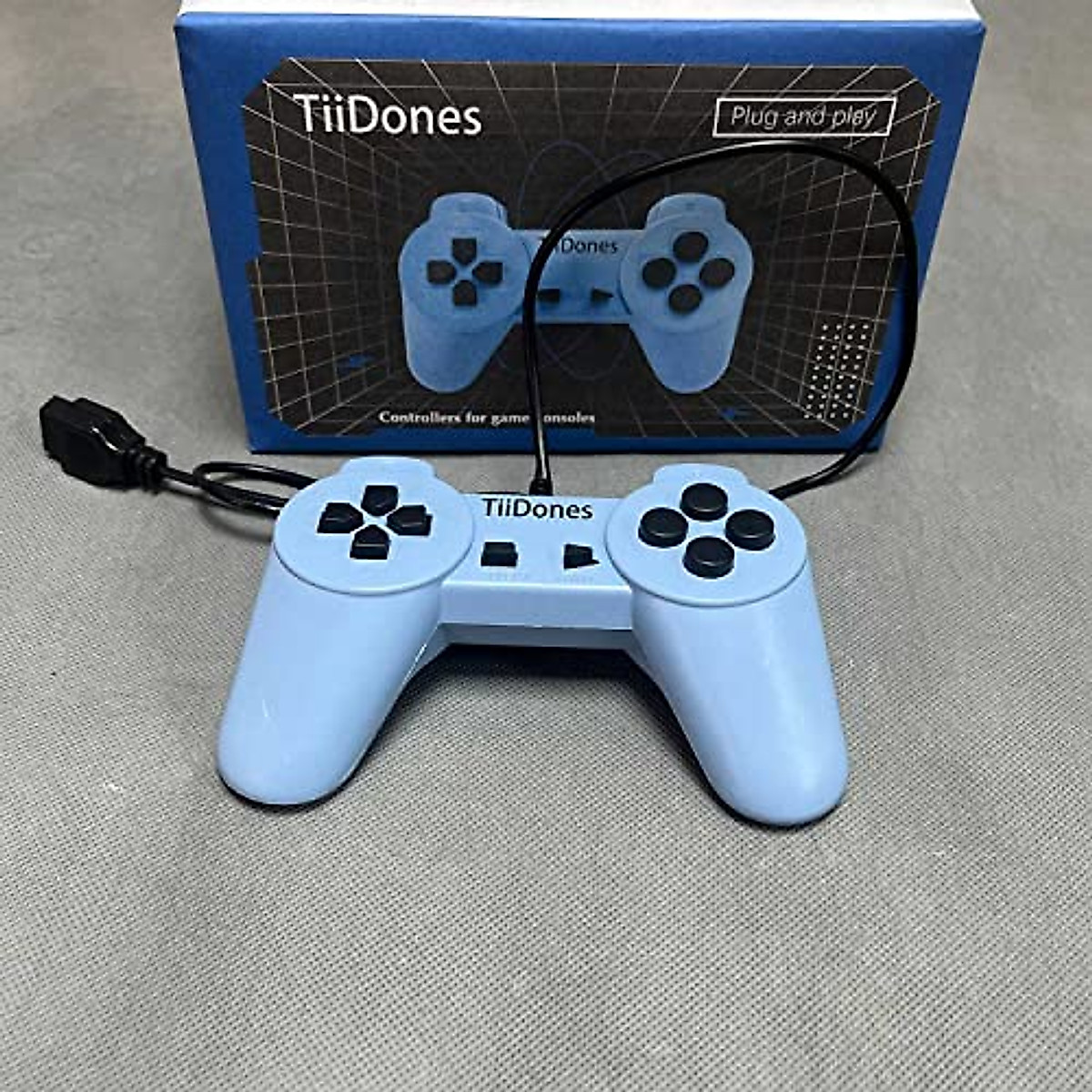TiiDones Controllers for game consoles- High-Performance Remote Joystick Game Console Controller Compatible with PC, Android, iOS Console