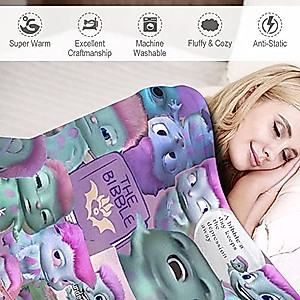Funny Meme Blanket，Bibble Meme Soft and Comfortable,Ultra-Soft Micro Fleece Blanket,for Bed Or Sofa,All Season Throw Blankets (40x50 Inch，60x50inch)