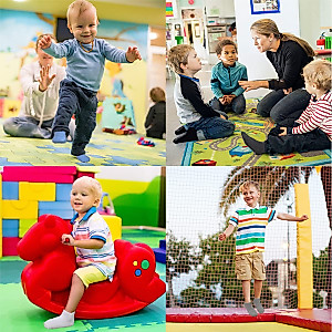 GRPSKCOS Non Slip Toddler Boy Socks, 12 Pairs Anti Skid Ankle Socks Kids Girls Grips Cotton Crew Socks for 1-7 Years Children (#1 Multicolor-12 Pairs, 1-3T)