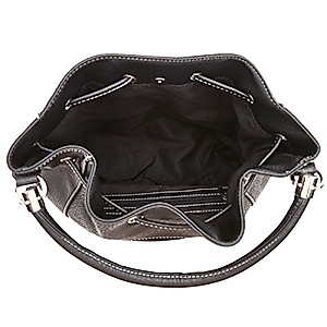 Sugar Skull Punk Art Rivet Studded Concealed Carry Purse Women Handbag Fashion Shoulder Bag Wallet Set (Black Set)