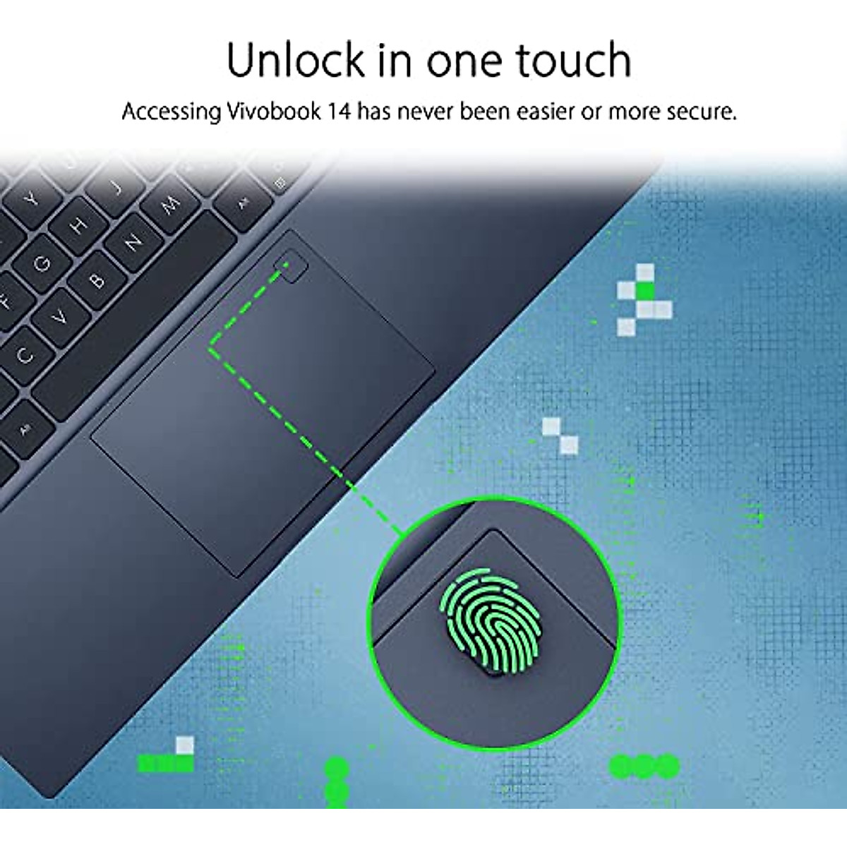 ASUS Vivobook 14 FHD Laptop Newest, Intel 12th Gen 6 Cores i3-1215U Up to 4.4 GHz, 20GB RAM 1TB SSD, Fingerprint,WiFi6, Windows 11, Blue +GM Accessories