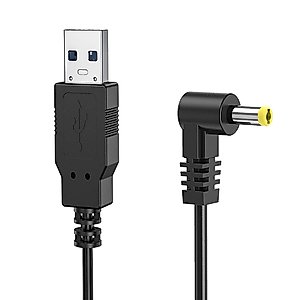Gomass Replacement PSP Charger Cable, USB Power Cord for Sony PSP PlayStation Portable Charging for PSP 1000 2000 3000 Series (PSP-1001, 2001, 3001) and E-1000 L-Shape