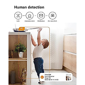 Imou 2.5K WiFi Camera Indoor Pet Dog Camera 4MP, 360° Home Security Wireless IP Baby Camera, Human Detection AI, Smart Tracking, Siren, 10m Night Vision, 2-Way Audio, Privacy Mode, Works with Alexa