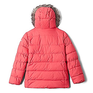 Columbia Youth Girls Arctic Blast Jacket, Bright Geranium/Pink Orchid, Large