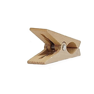 tuuli Wooden Pegs Large Wooden Pegs Clothes Pegs for Beach Towel Beach Lounger Yacht Pram Laundry Accessories - 2