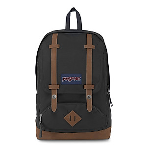 JanSport Cortlandt 15-inch Laptop Backpack-25 Liter School and Travel Pack, Black, One Size