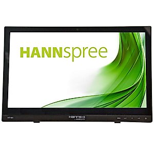Hannspree HT161HNB 15.6-Inch Multi-Touch Screen HDMI Hard Glass Monitor - Black