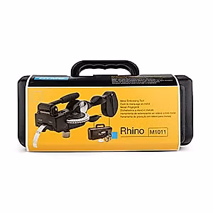DYMO Rhino Labeler, 1011 Metal Tape Embossing System Kit