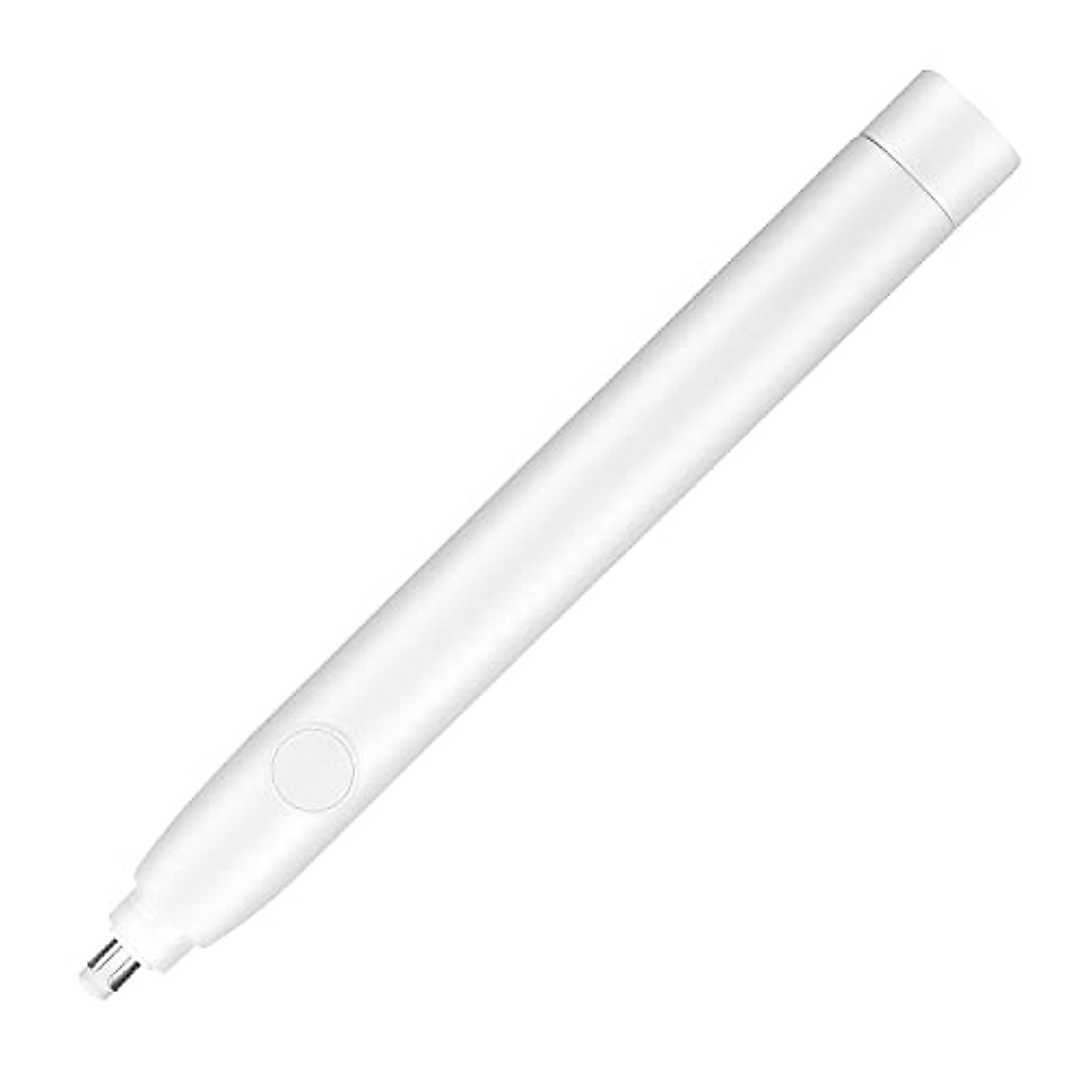 Amazon Basics Electric Eraser, With 90 Eraser Refills, Battery Operated Eraser, Ideal for Sketching, Drawing, Drafting, Architectural Plans, White