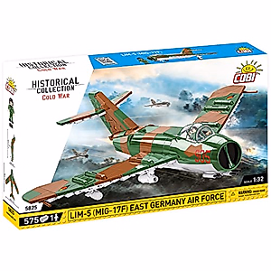 Cobi toys 588 Pcs Cold War /5825/ Mig-17F (LIM-5) East Germany Air Force