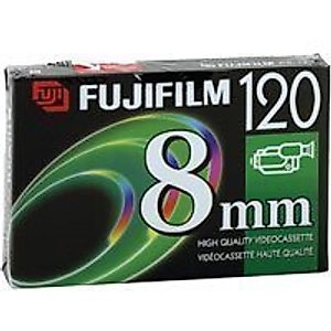 Fuji P6-120 8mm Videocassette 120 Minutes - Blank Video Tape (1 Tape)
