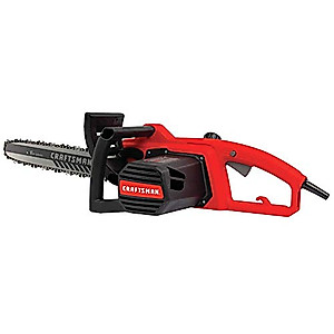 CRAFTSMAN (CMECS600)Electric Chainsaw, 16-Inch, 12-Amp ,Red