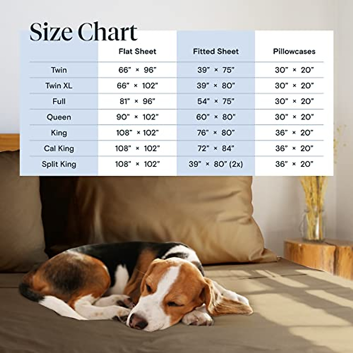 LuxClub 6 PC Queen Sheet Set, Bamboo Sheets Queen Size, Deep Pockets 18" Eco Friendly Wrinkle Free Cooling Sheets Machine Washable Hotel Bedding Silky Soft - Dark Khaki Queen