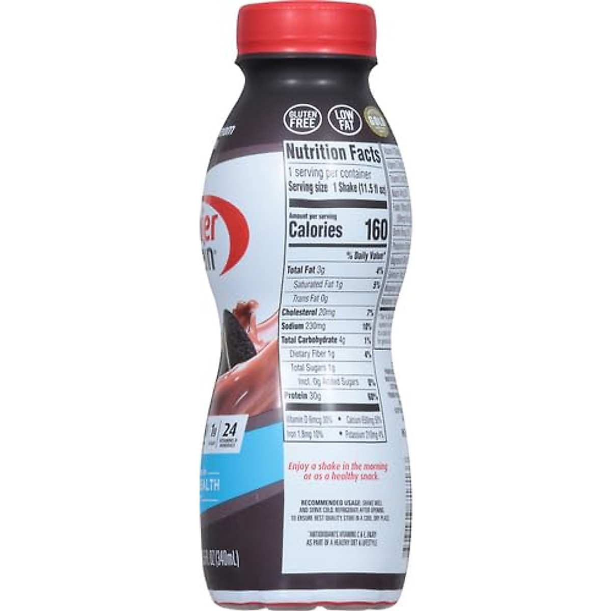 Premier Protein Shake, Cookies & Cream, 30g Protein, 1g Sugar, 24 Vitamins & Minerals, Nutrients to Support Immune Health 11.5 fl oz
