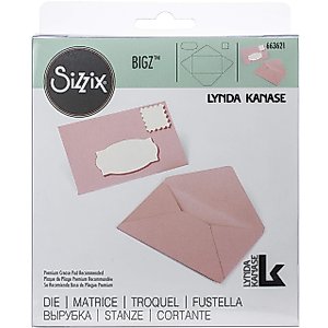 Sizzix Bigz Die Envelope Mini by Lynda Kanase, Multicolor