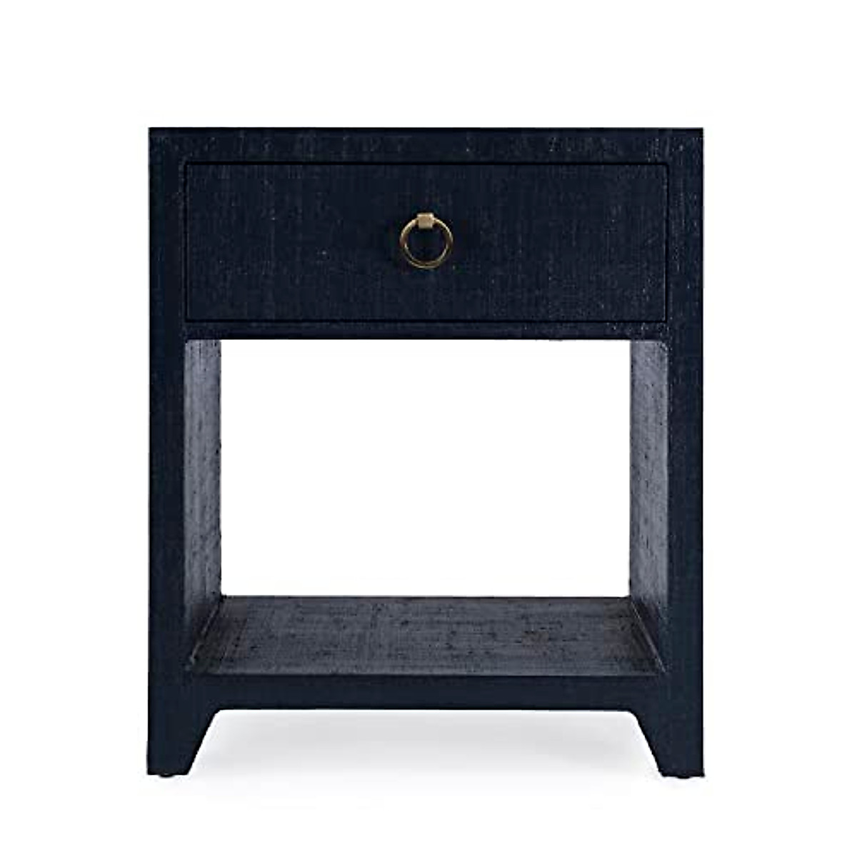 Butler Specialty Company ASOS Raffia 1 Drawer Nightstand - Navy Blue