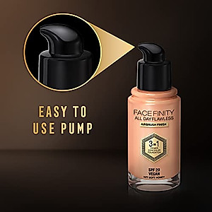 Max Factor Max Factor Facefinity 3 In 1 Primer Concealer Foundation Spf 20 77# Soft Honey, 1.0 fluid_ounces