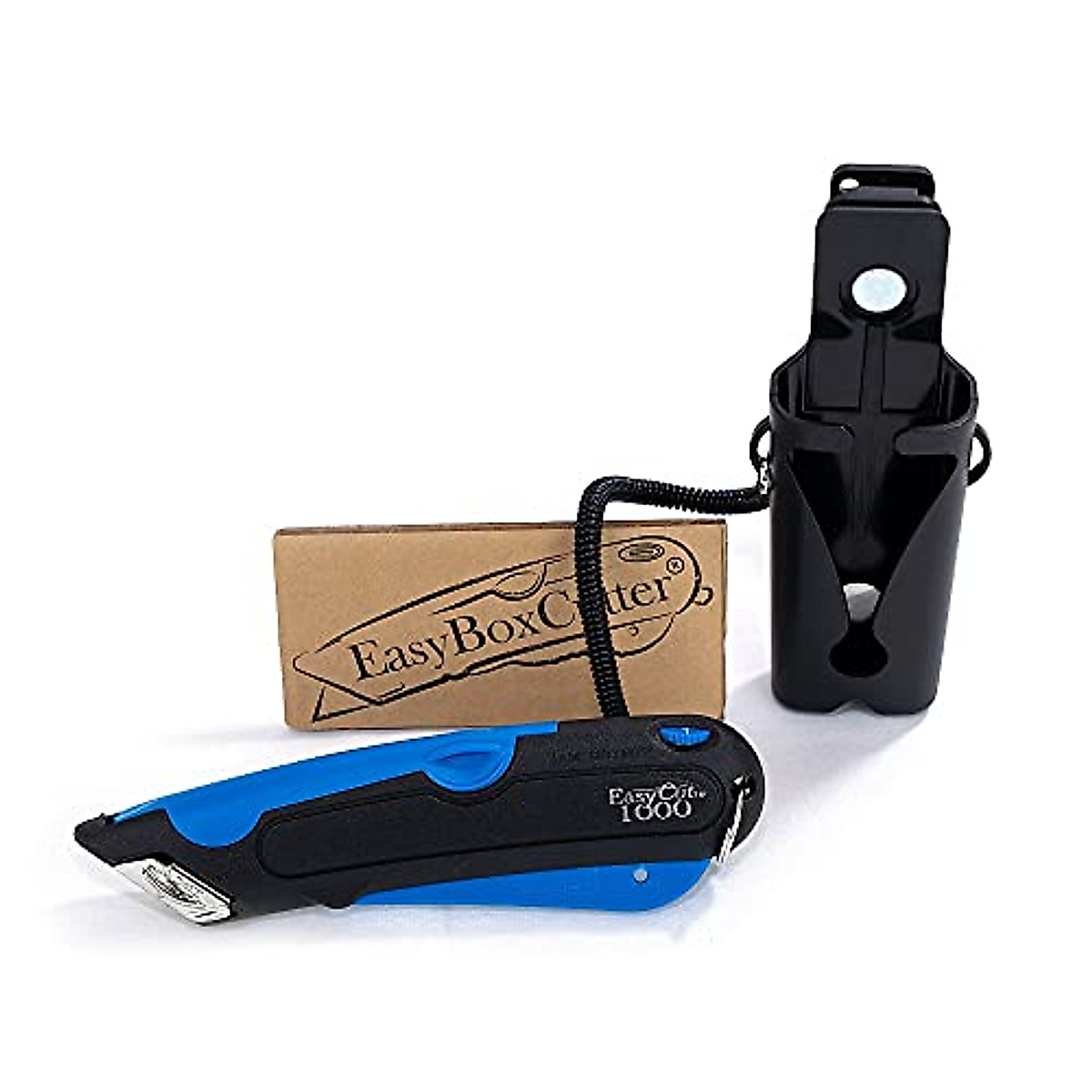 12 Pack Easycut Blue Safety Box Cutters Easy Cut