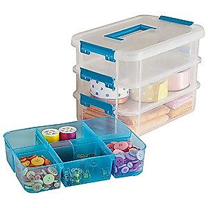 STERILITE Layer Stack & Carry Box, 10-5/8-Inch