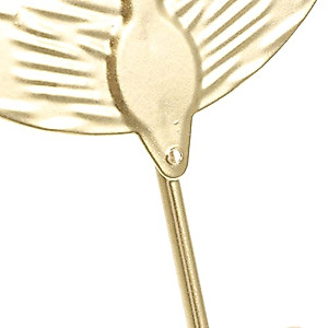 Alipis Leaves Iron Hooks Wall Hanging Hook Decorative Wall Hooks Key Holder Gold Single Prong Coat Hanger for Clothes Hat Jacket Towel