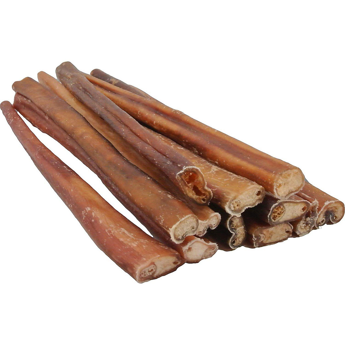 6-Inch Natural Bully Sticks for Dog & Puppies | 45 Pack | Low Odor Dog Chew Treats | Grass Fed Beef | Long Lasting Dog Chewing Bully Sticks for Dental Health