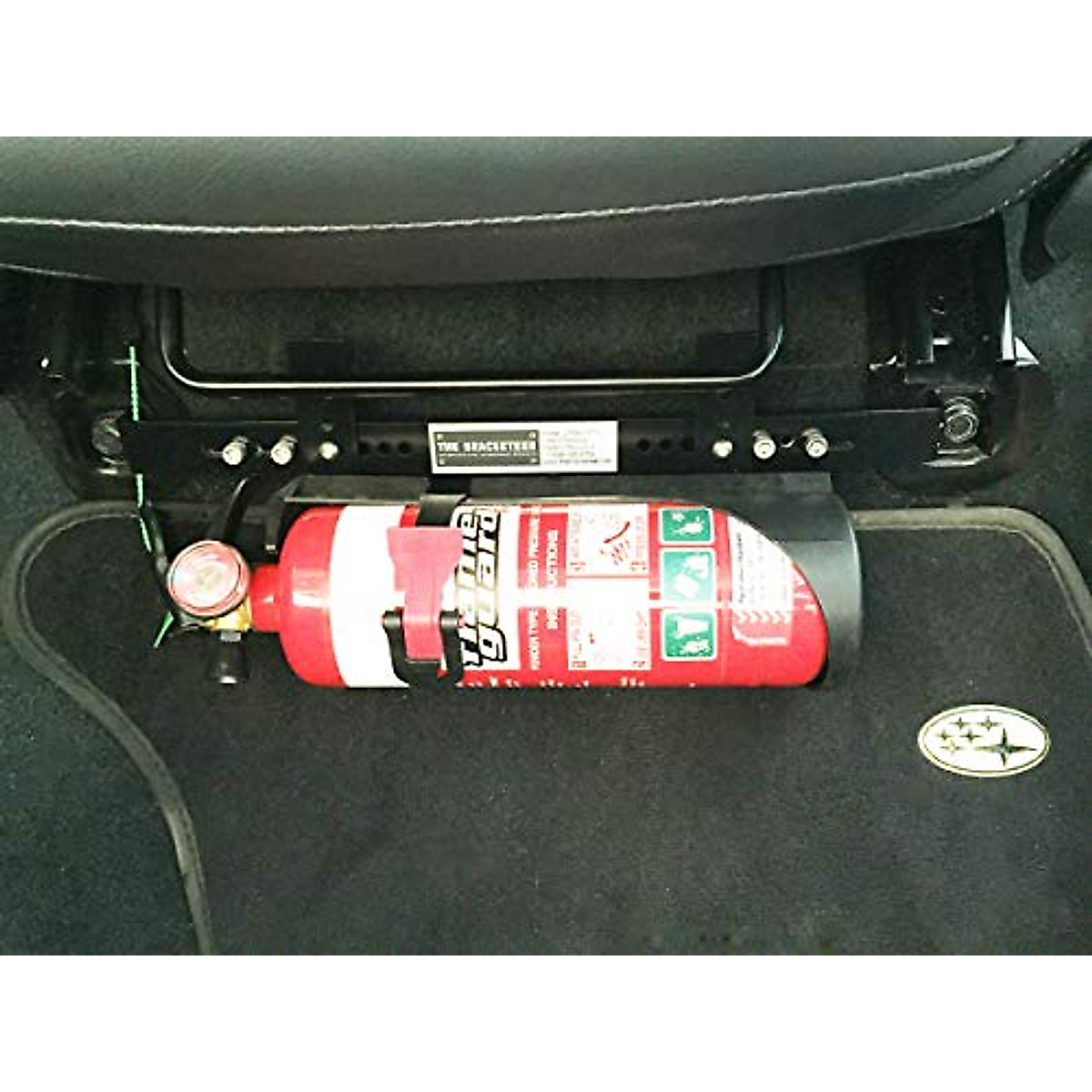 Car Fire Extinguisher Bracket | Universal Design Fits Most Vehicles
