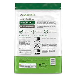 So Phresh Pine Pellet Non-Clumping Cat Litter 20 lbs.