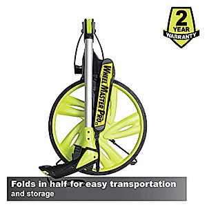 Calculated Industries 6540 Wheel Master Pro 12 Commercial Grade Feet-Inch Distance Measuring Wheel; + FREE Carrying Pack