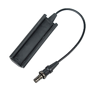 Weapon Rifle Light Remote Dual Tailcap Tape Switch Assembly for M300 M600 M951 M952 Series Hunting Light