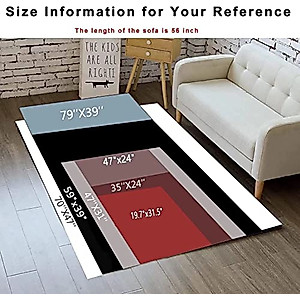 Paris Eiffel Tower Area Rug Large Pink Floral French Style Carpets for Bedroom Living Room Door Mat 79 in x 39 in Girls Gift Home Decor Non-Slip Crystal Velvet Floor Polyester Mat