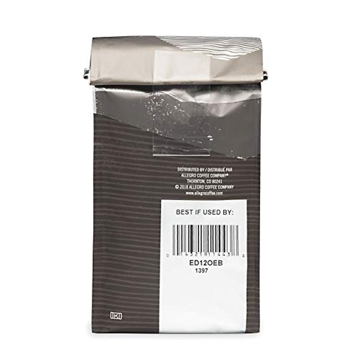 Allegro Coffee Organic Early Bird Blend Ground Coffee, 12 oz